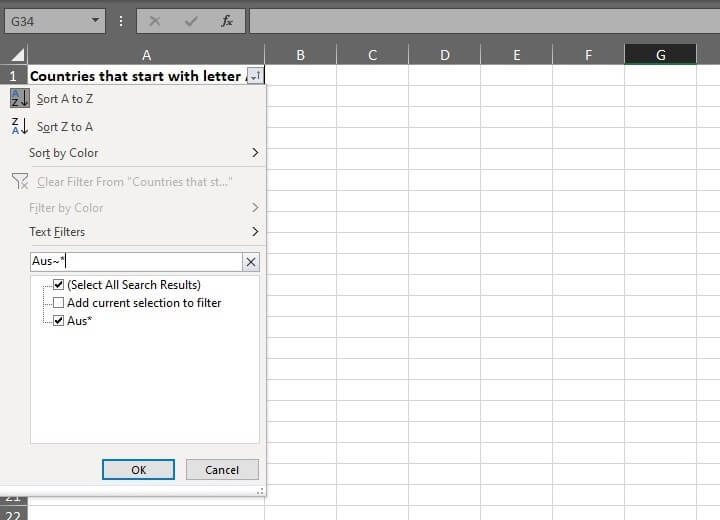 How To Use Wildcard Characters In Excel GoSkills