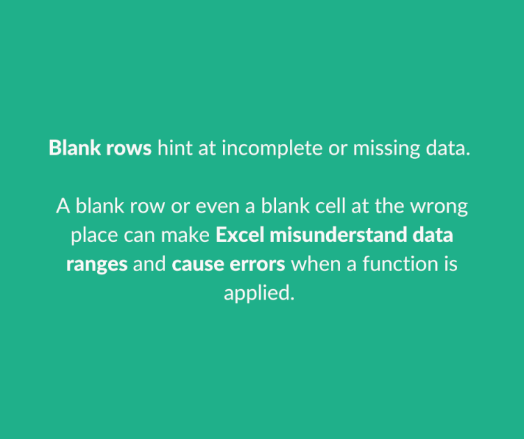 How To Remove Blank Rows In Excel GoSkills