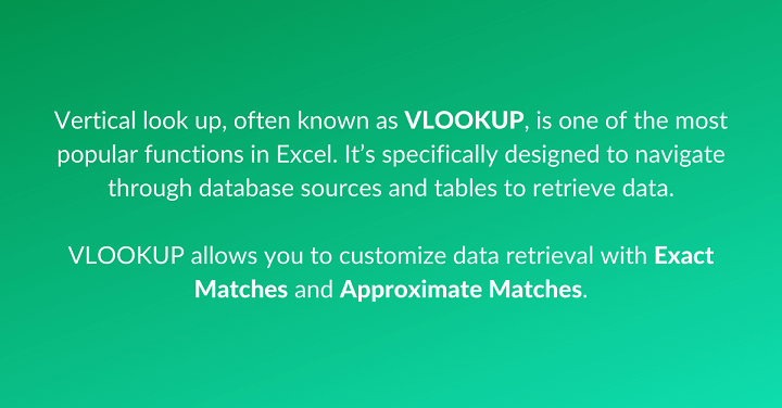 VLOOKUP Exact Match & Approximate Match | GoSkills VLOOKUP Exact Match & Approximate Match | GoSkills