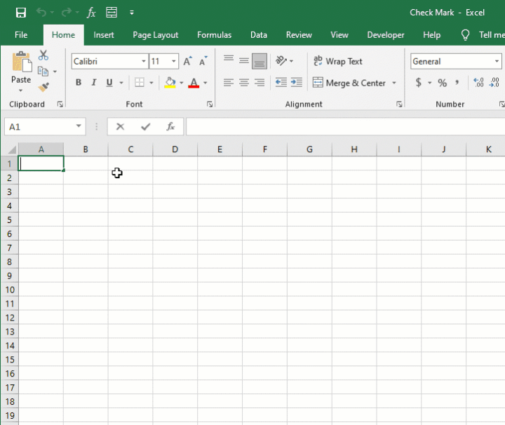 How To Insert A Check Mark In Excel GoSkills