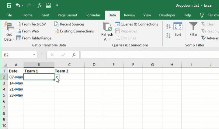 How To Create A Drop Down List In Excel GoSkills
