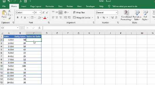 How to Use the SUM Function in Excel | GoSkills