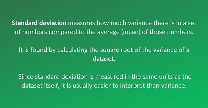 Standard Deviation Formula in Excel | GoSkills
